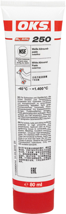 OKS 250 - Weiße Allround-Paste, metallfrei