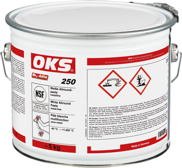 OKS 250 - Weiße Allround-Paste, metallfrei