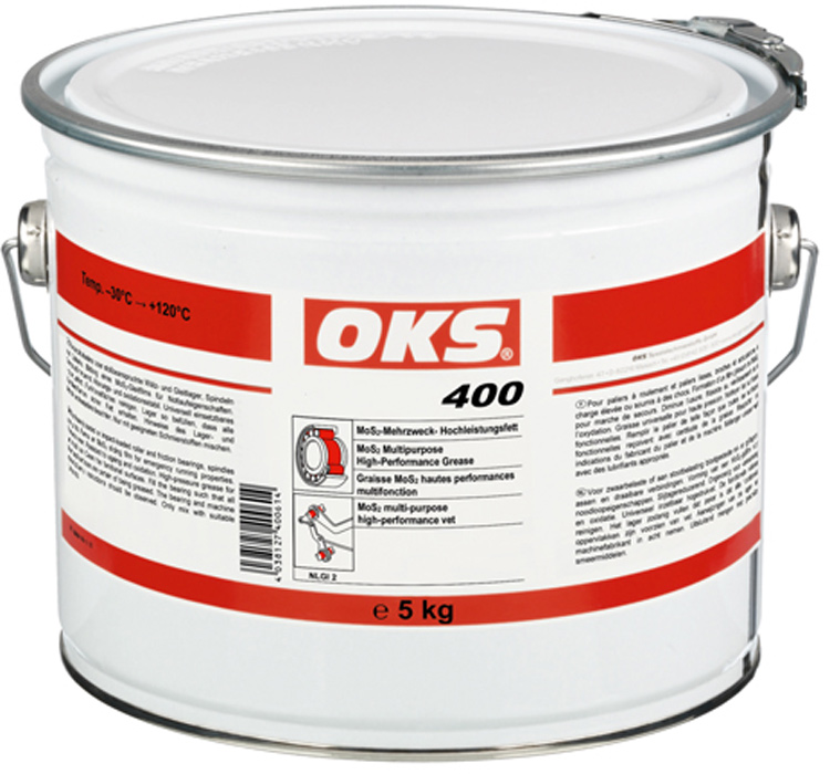 OKS 400 Mehrzweck-Hochleistungsfett mit MoS2, 5 kg